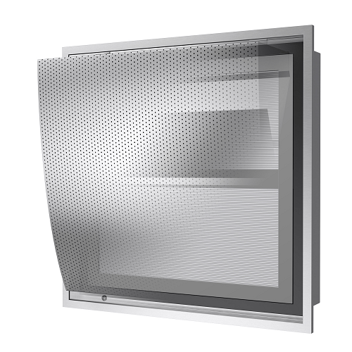 HRDP-HEPA – Hinged Radial HEPA Diffuser - AJ Manufacturing